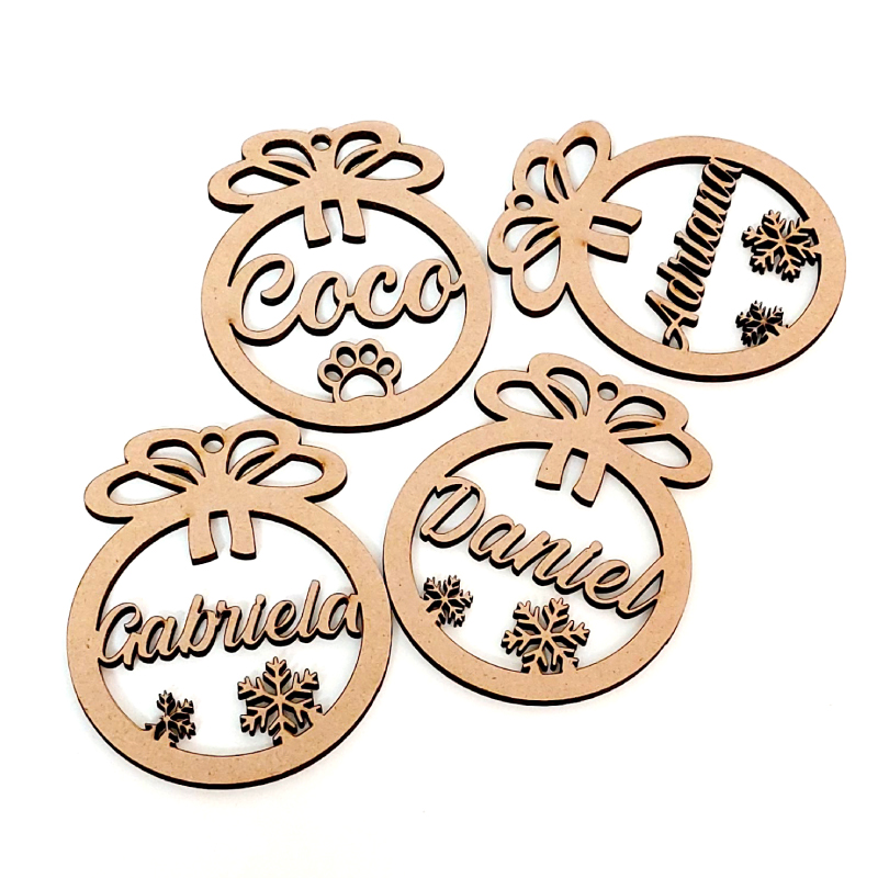 Esferas personalizadas - Corte laser