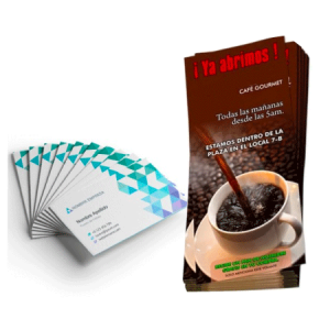 Kit de 100 flyers 1/3 & 100 Tarjetas de presentación tiro - Innovación ...